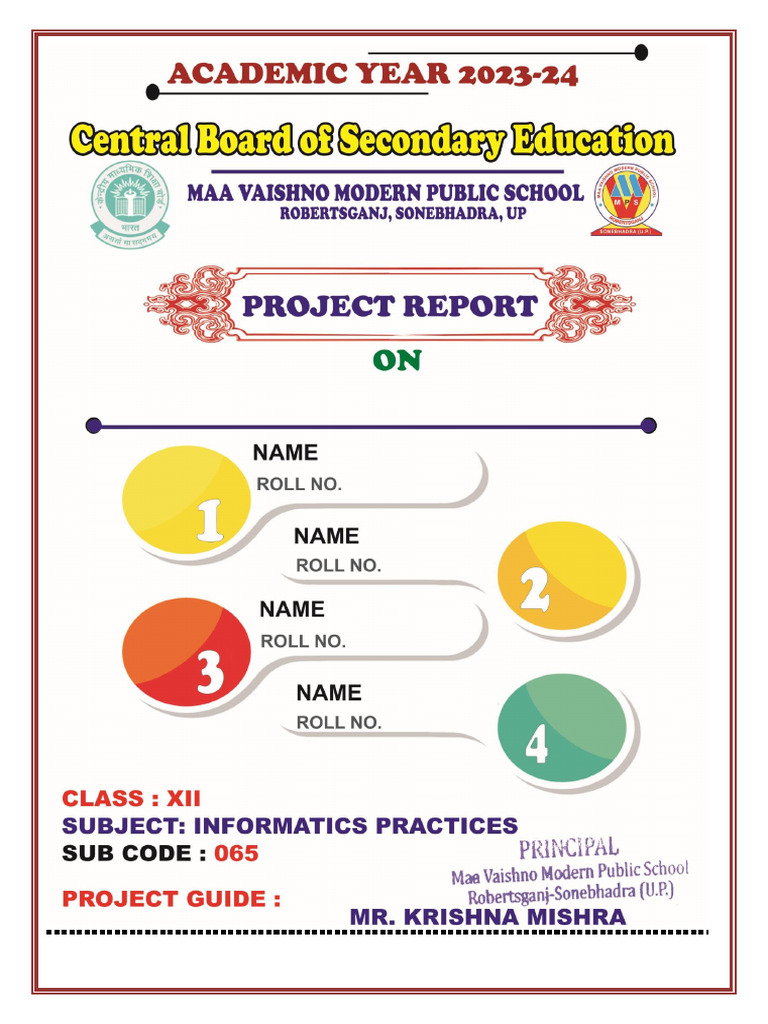 Project Report Initial Page | Download Free PDF | Cognitive Science | Behavior Modification