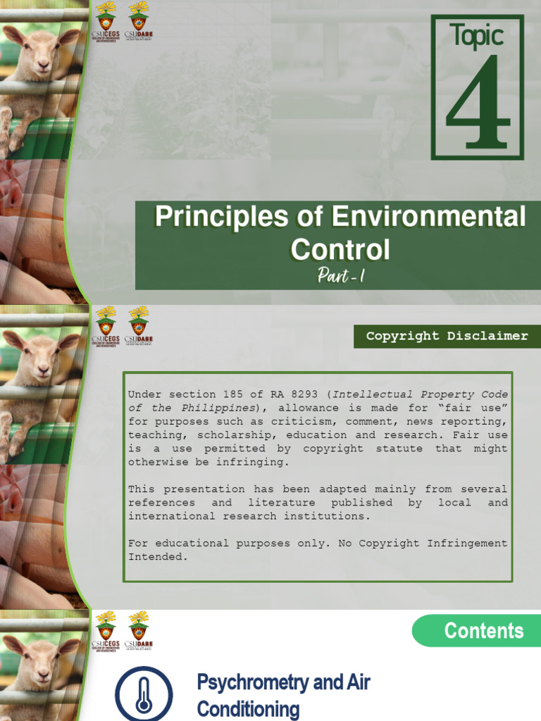 Topic 4.1 Psychometry and Air Conditioning | PDF | Humidity | Water Vapor