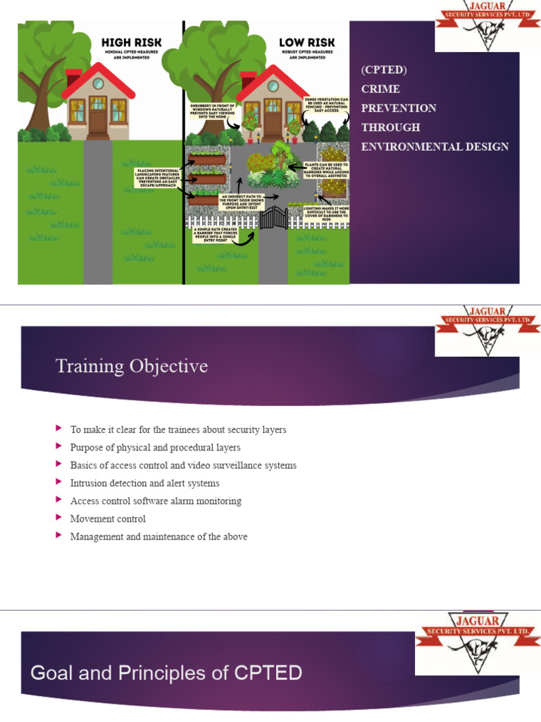 3 Cpted, Eacs & CCTV Monitoring | Download Free PDF | Physical Security ...