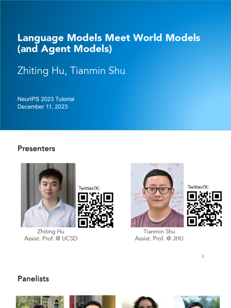 Language Models and World Models Integration | PDF | Theory Of Mind ...