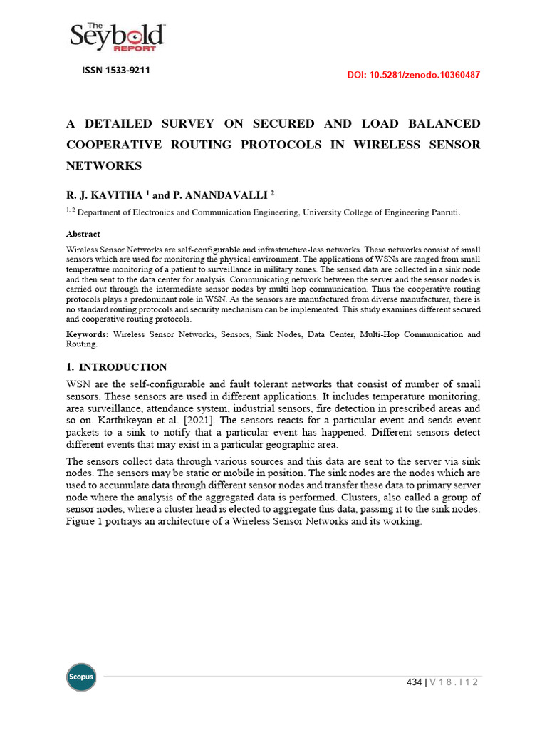 A Detailed Survey On Secured And Load Balanced Cooperative Routing Protocols In Wireless Sensor