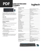 Logitech K520 Wireless Keyboard User Manual | PDF | Computer Keyboard ...