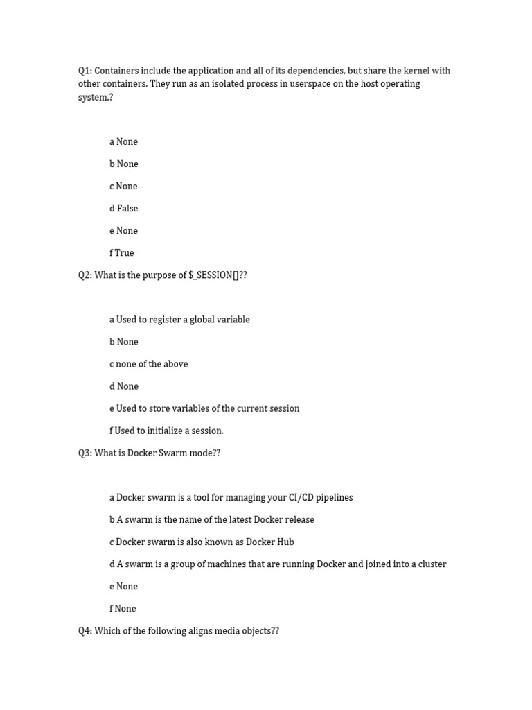 4 Exam For JNTL | PDF | Php | Computer Architecture