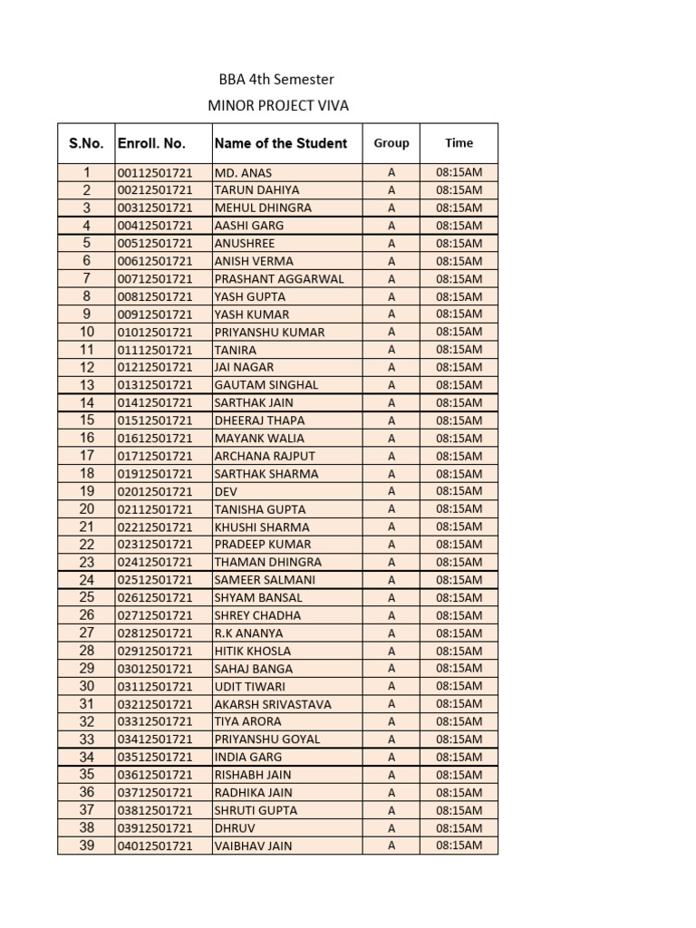 BBA Minor Project | PDF