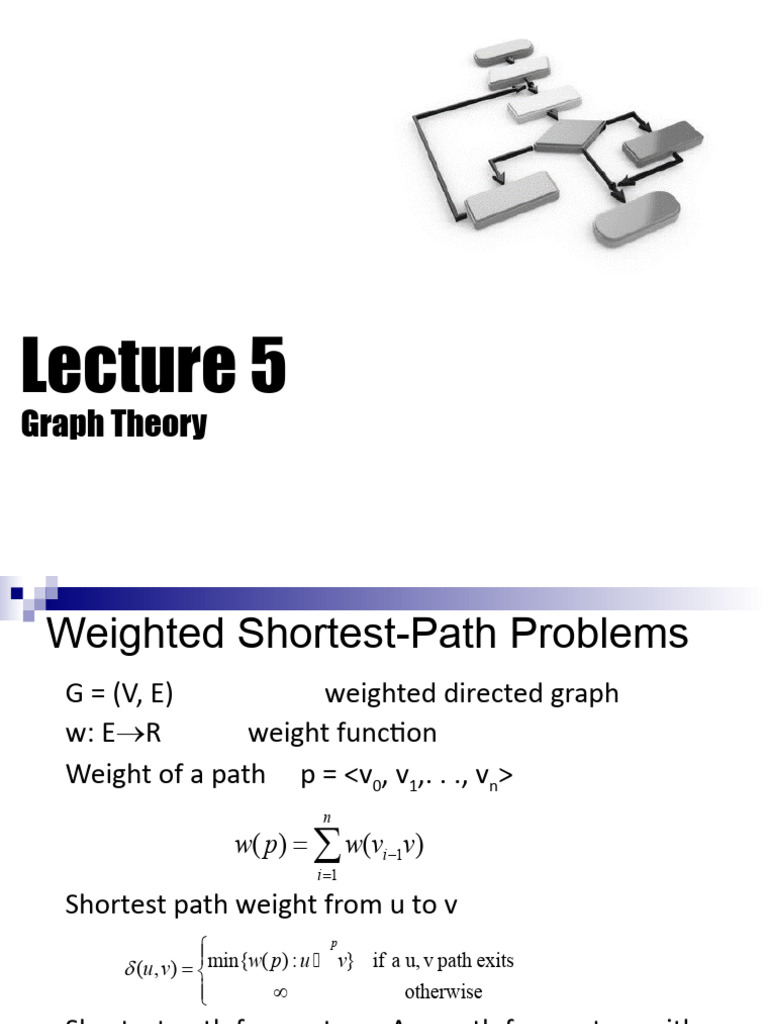Lecture-05 Bellman Ford | PDF | Combinatorics | Computer Programming