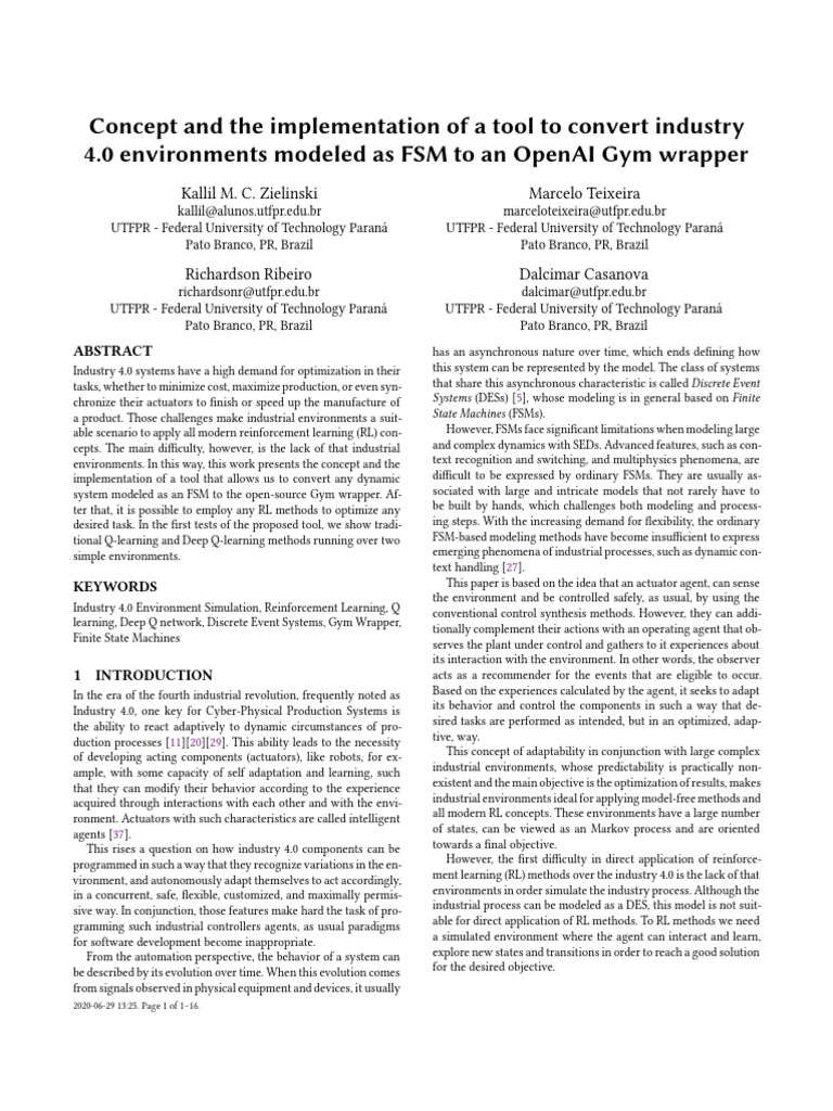 Concept and The Implementation of A Tool To Convert Industry 4.0 ...