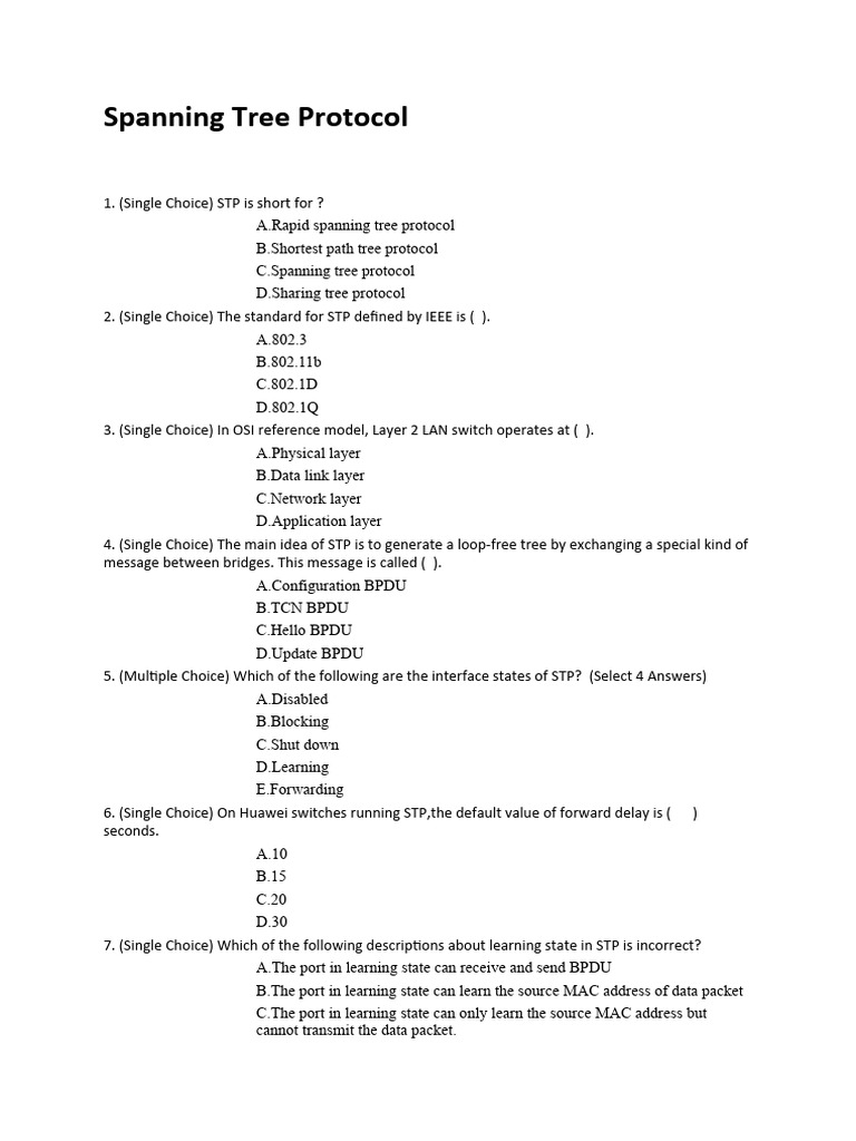 03 STP - RSTP - Segmenting - Ip - Routes | Download Free PDF | Routing ...