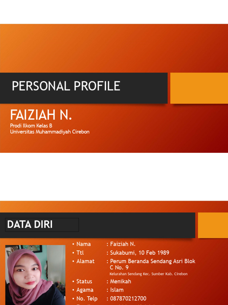Personal Profile | PDF