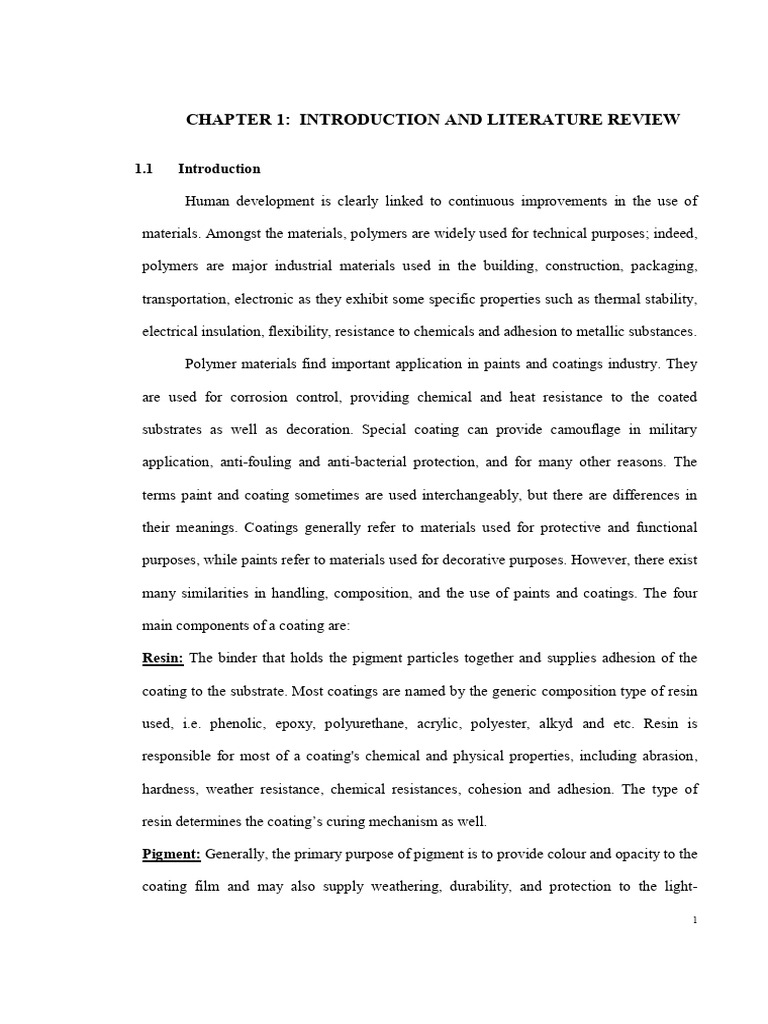 Introduction Of Paint Pdf Paint Palm Oil