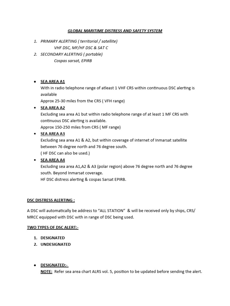 Gmdss | Download Free PDF | Telecommunications Engineering | Rescue