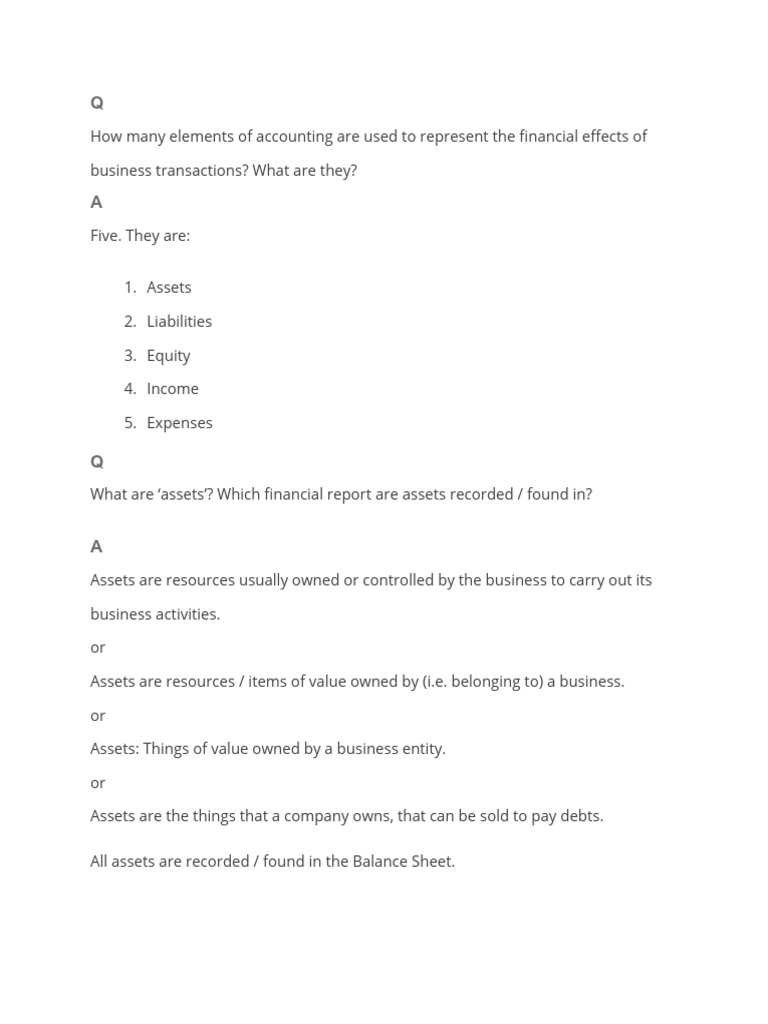 ACCA FA1 Practice Question 4 | PDF | Equity (Finance) | Expense