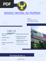 BSP Org Structure PDF | PDF | Monetary Policy | Currency