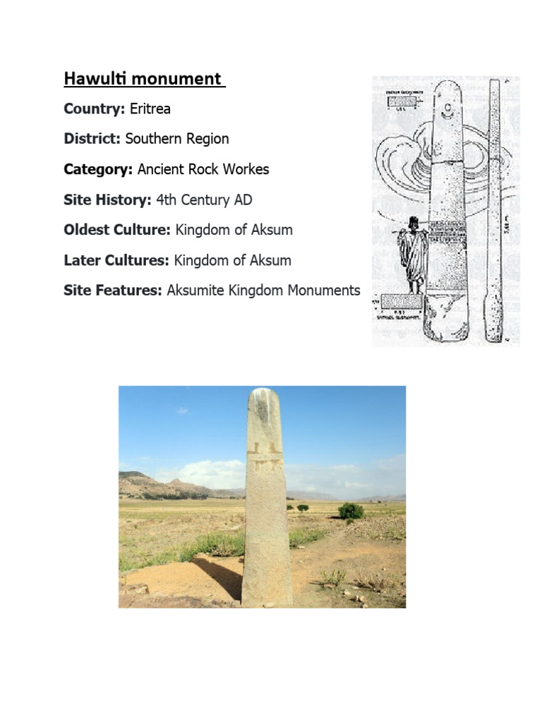 Hawulti Monument | PDF