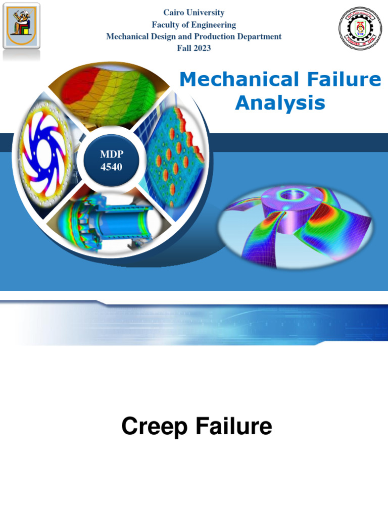MDP4540 Creep Failure | PDF | Creep (Deformation) | Fracture