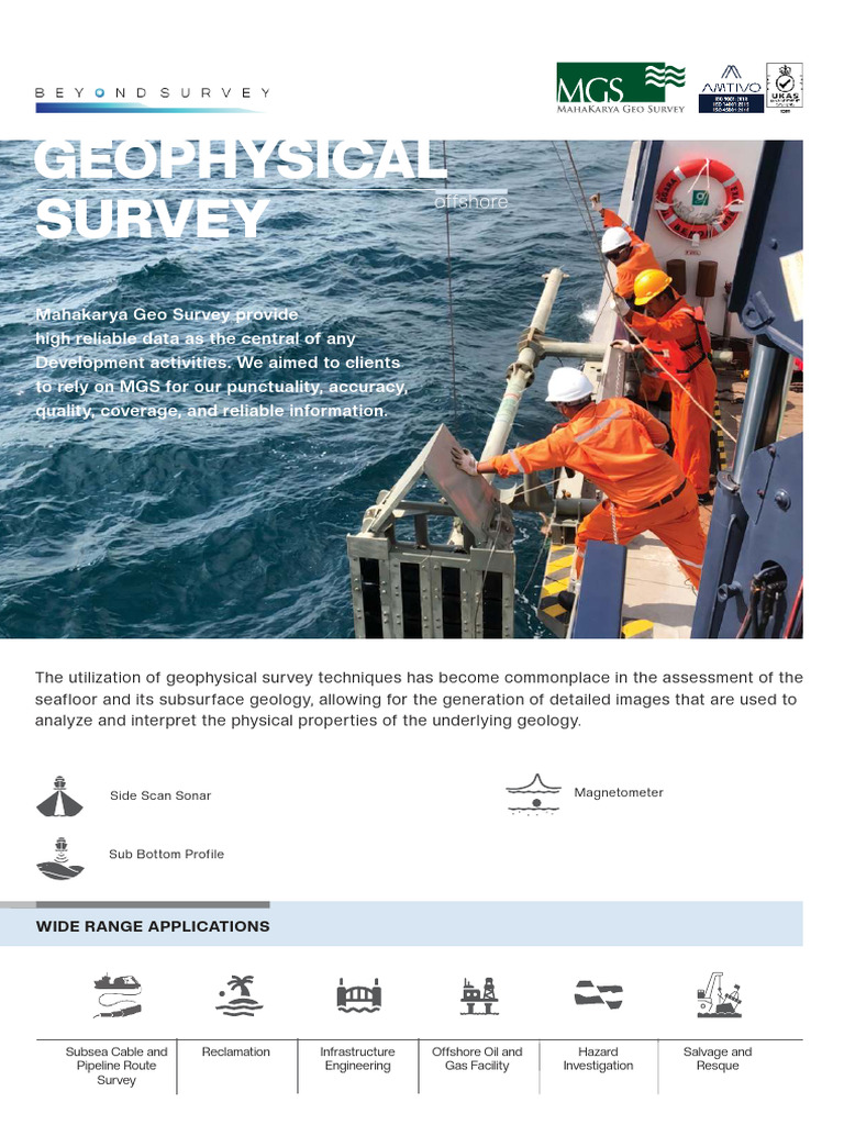 MGS Brochures - Geophysical Analogue | PDF | Magnetometer | Geophysics