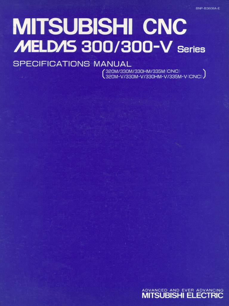 BNP-B3608 (Meldas 300 Specifications Manual) | PDF | Programmable Logic ...