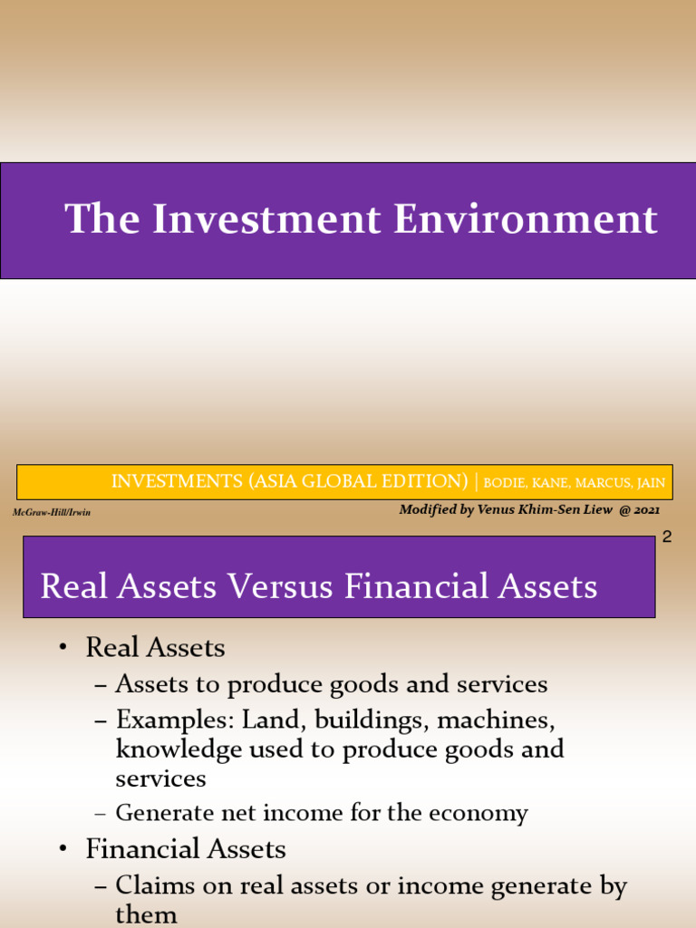 Investments Backgrounds | PDF | Stocks | Bonds (Finance)