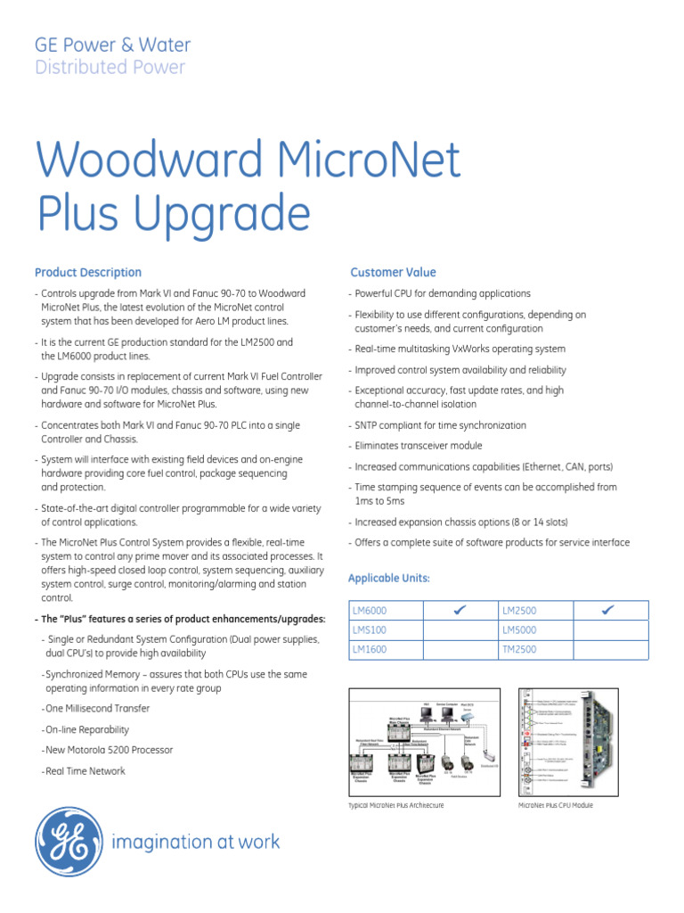 Woodward MicroNet Plus Control Upgrade | PDF | Programmable Logic ...
