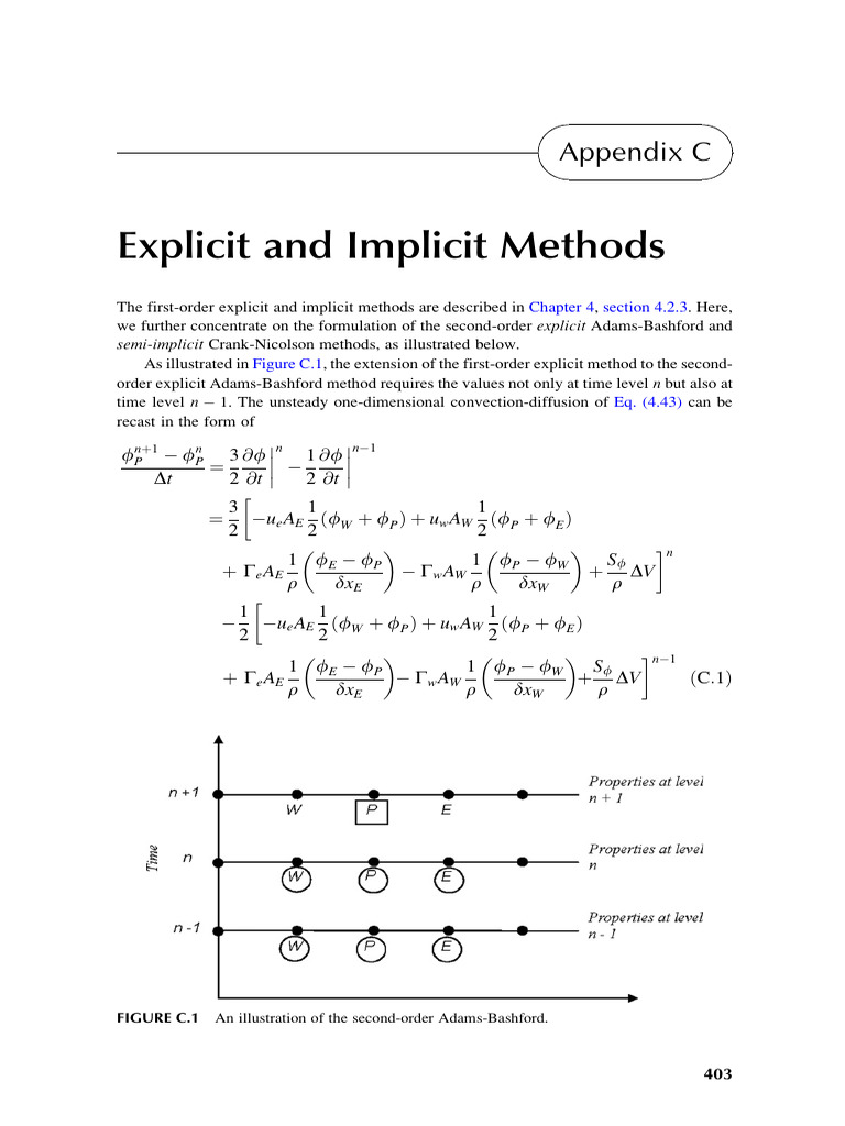 Appendix C - Explicit and Implicit Methods - 2013 - Computational Fluid ...