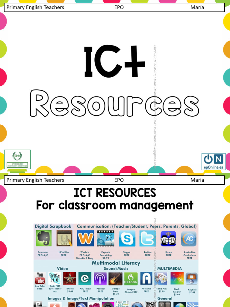 Ict Resources | PDF
