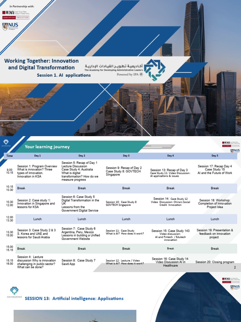 Competency Programme - CP4 Innovation and Digital Transformation Day 4 Session 1 | PDF ...