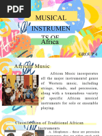 Musical Instruments of Africa | PDF | String Instruments | Musical ...