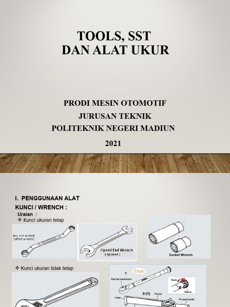 SST, Tools & Alat Ukur | PDF