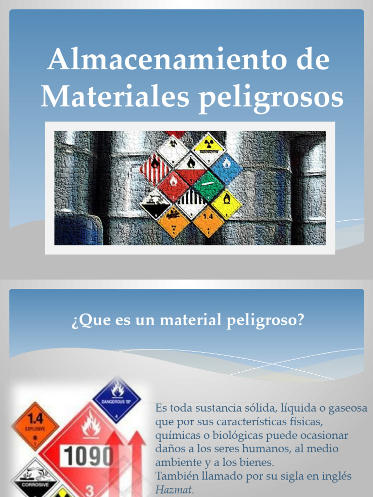 Rotulado y Manipulación de Sustancias Quimicas | PDF | Mercancías peligrosas | Combustibles