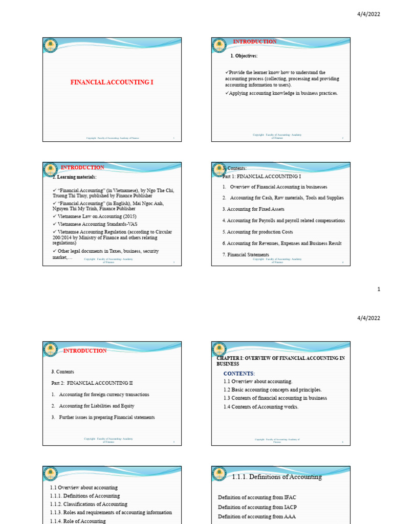 Chapter 1 CLC | PDF | Equity (Finance) | Revenue