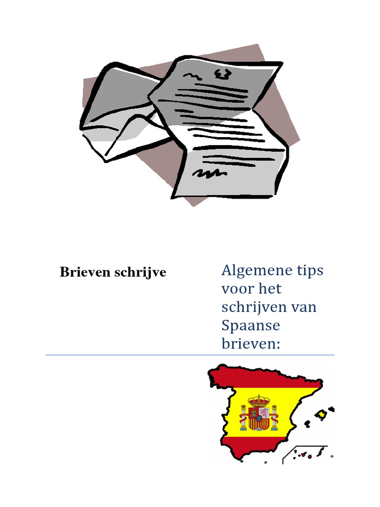 Stencil Brief Spaans | PDF