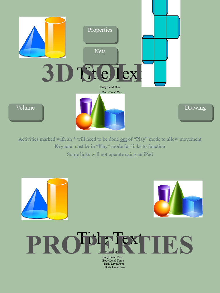 3D Solids 2023 | PDF | Euclidean Geometry | Mathematics