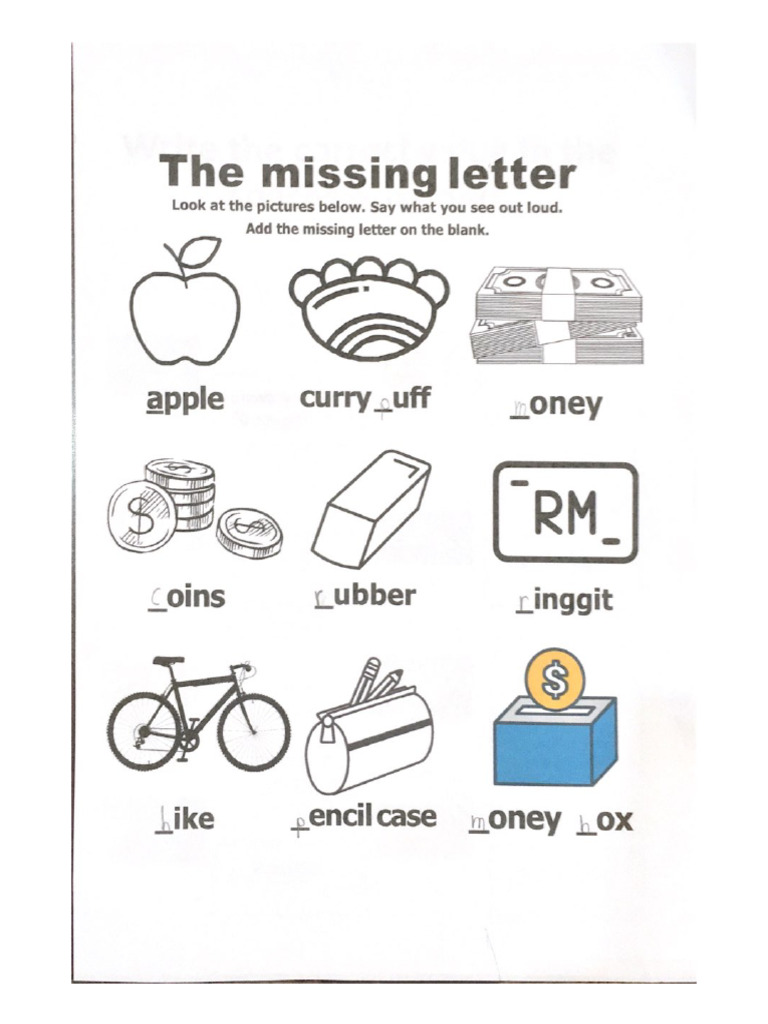 The Missing Letter | PDF