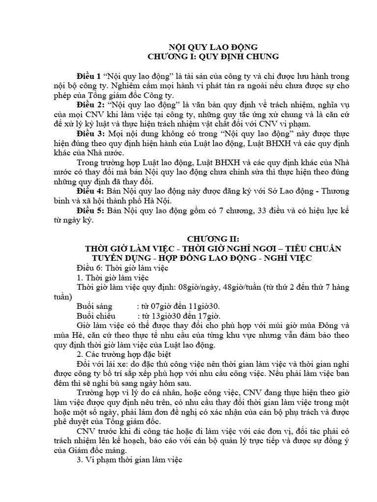 N I Quy Lao Đ NG | PDF