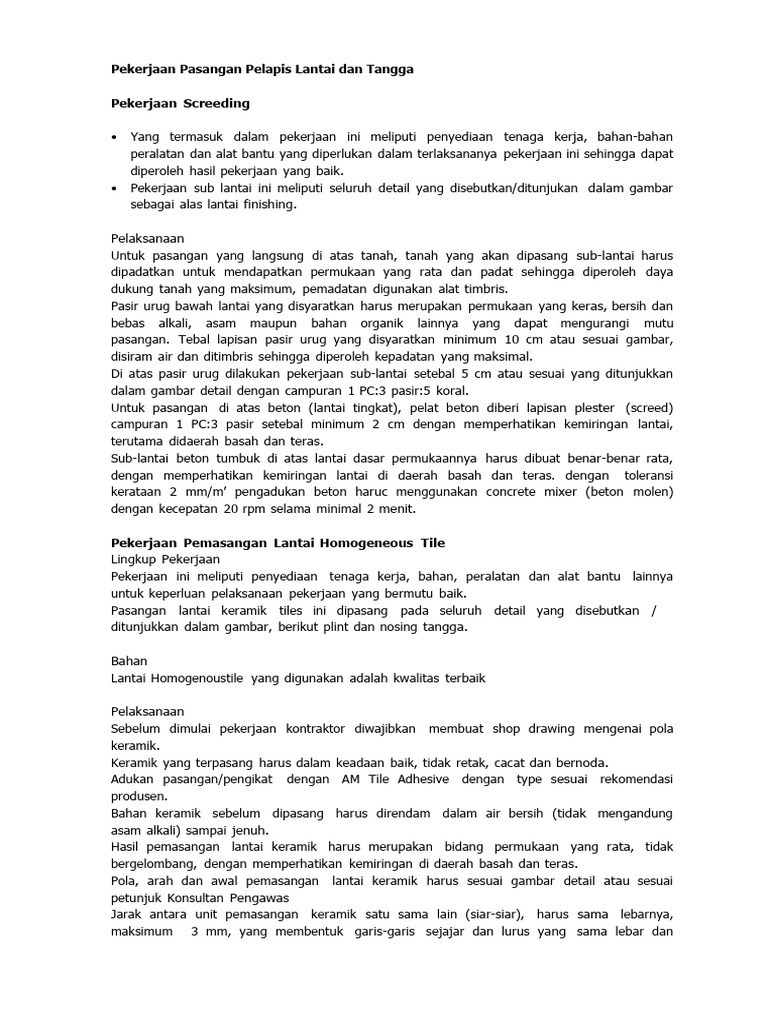 Metode Lantai | PDF | Griya & Taman