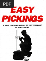 MIT Lockpicking Guide | PDF | Lock (Security Device) | Force