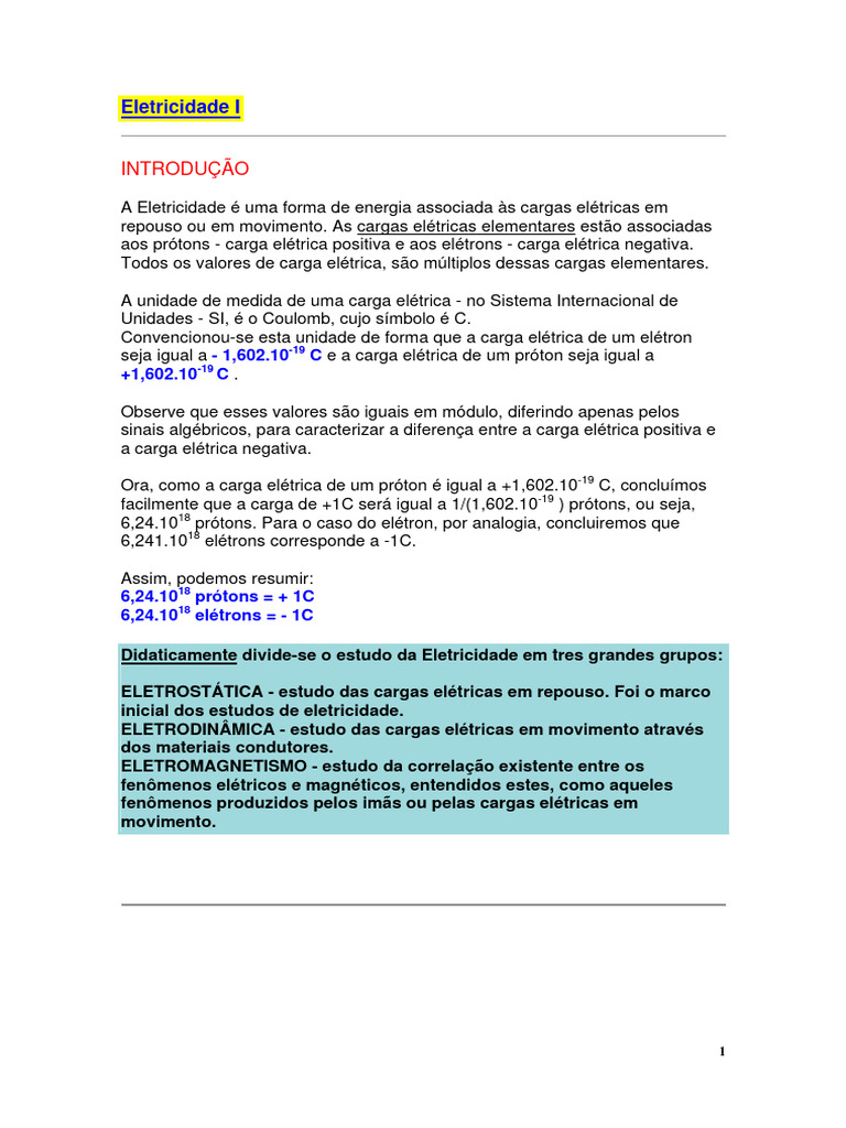 Eletricidade Básica Pdf