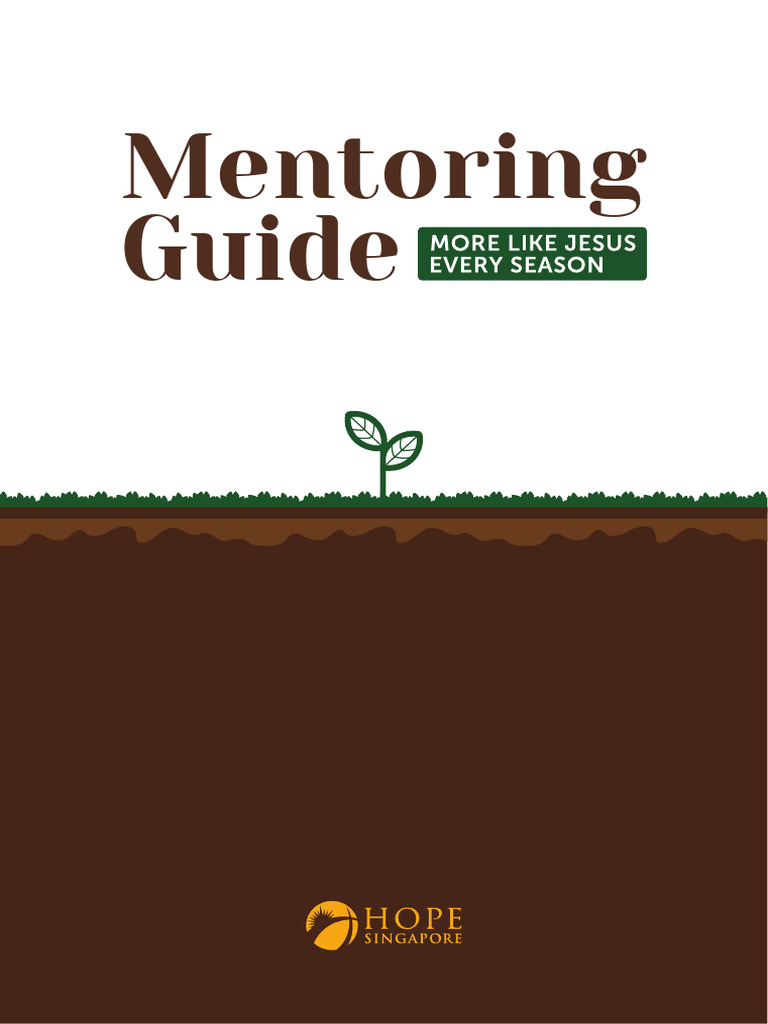 Mentoring Guide | PDF | Mentorship | Disciple (Christianity)