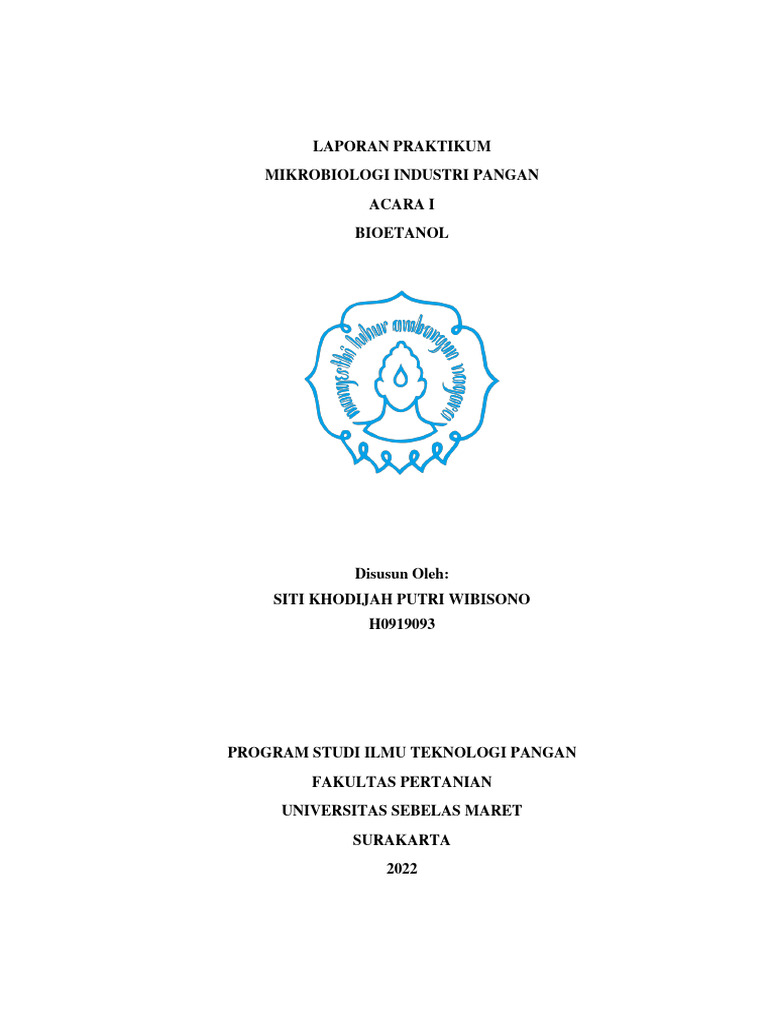 Produksi Bioetanol Menggunakan Mikrin | PDF