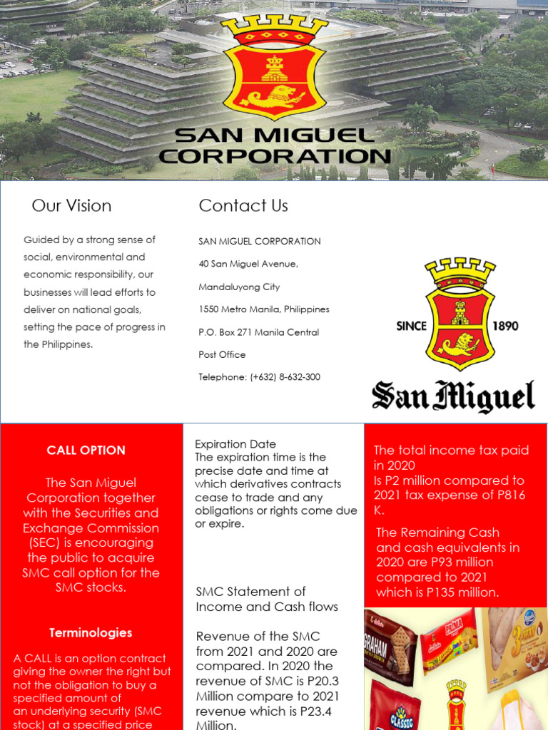 SMC Stock Brochure | PDF | Option (Finance) | Stocks