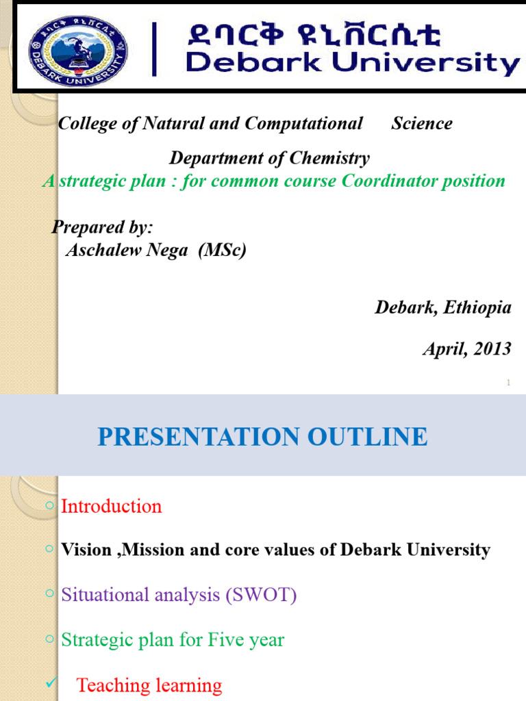 Strategic Plan Common Course | PDF | Educational Technology | Teachers