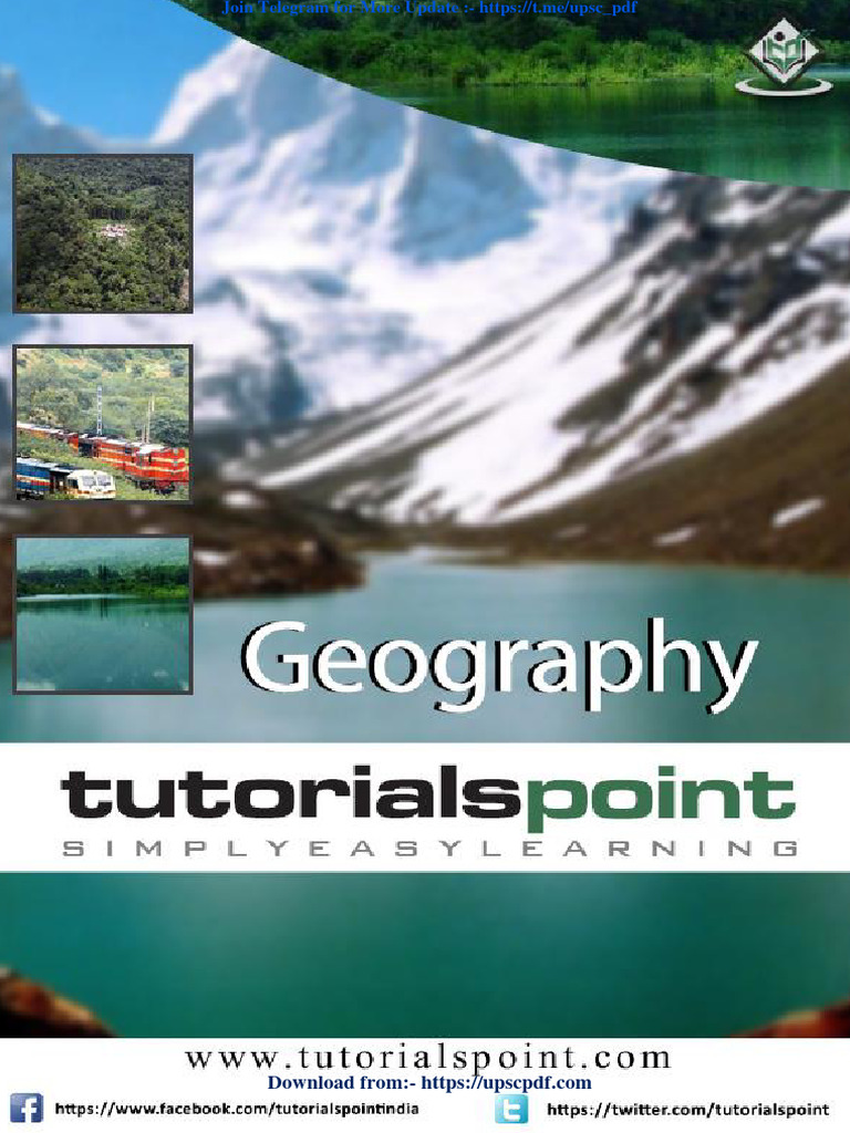 Geography Tutorials Point (Upscpdf - Com) | PDF | Himalayas | Drainage Basin