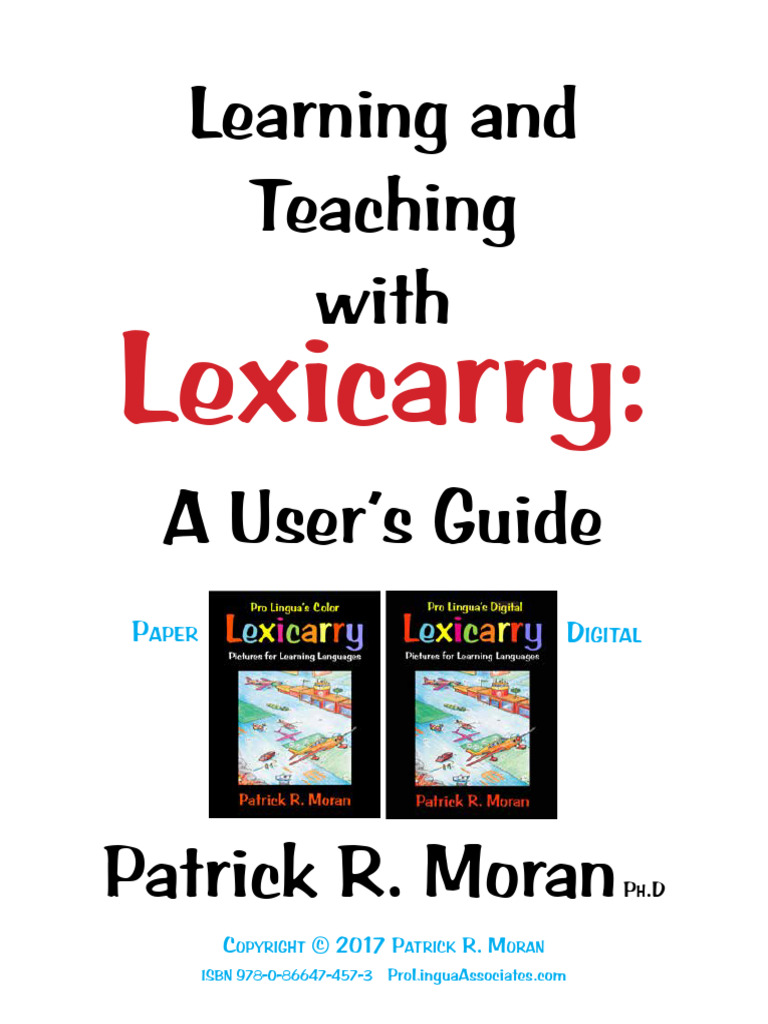 Learning and Teaching With Lexicarry | PDF | Proverb | Nonverbal ...