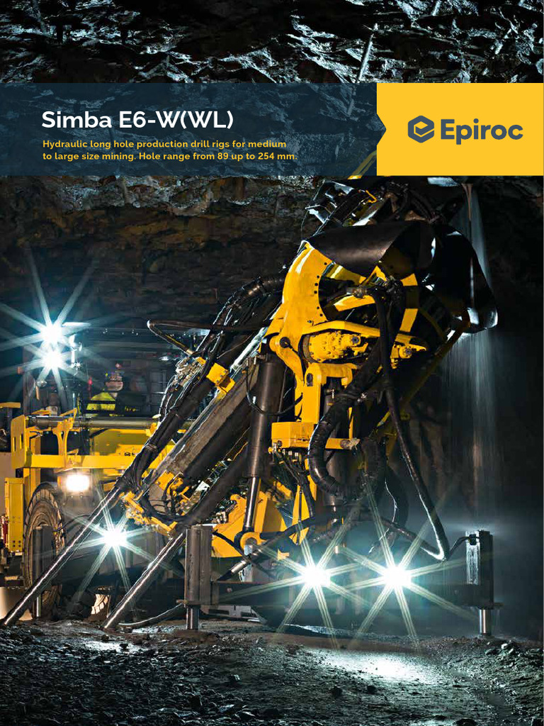 Simba E6-W WL Technical Specification English | PDF