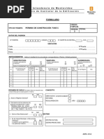 SATIC 01 Aviso de Registro de Obra | PDF | Presupuesto