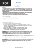 LETRS Spelling Screener Instructions | PDF | Word | Spelling