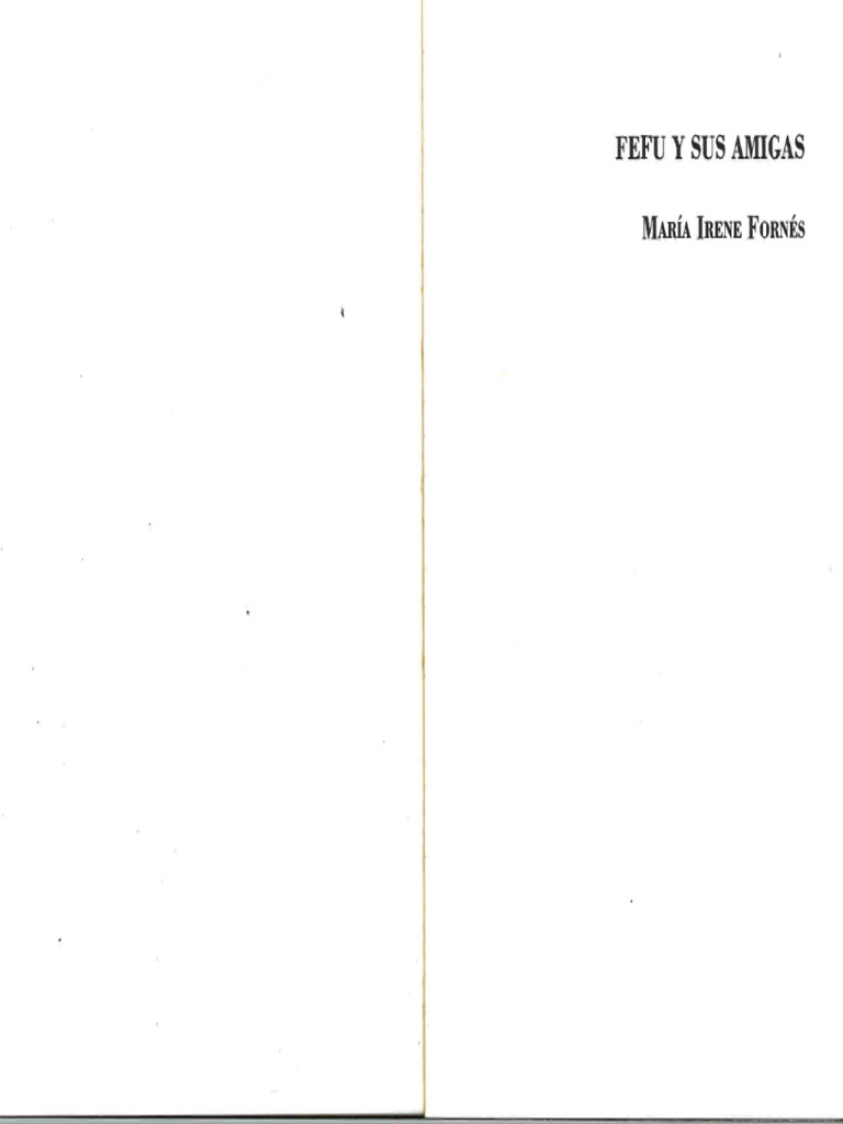 Fefu y Sus Amigas | PDF | Arte