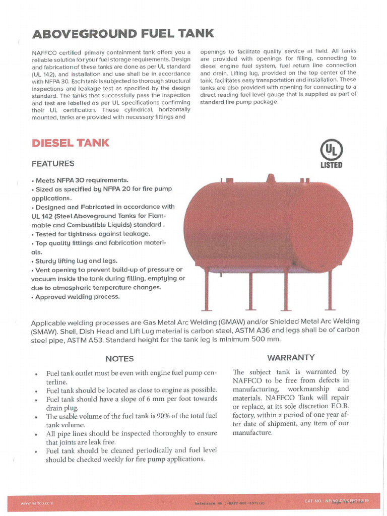 Fuel Tank | PDF