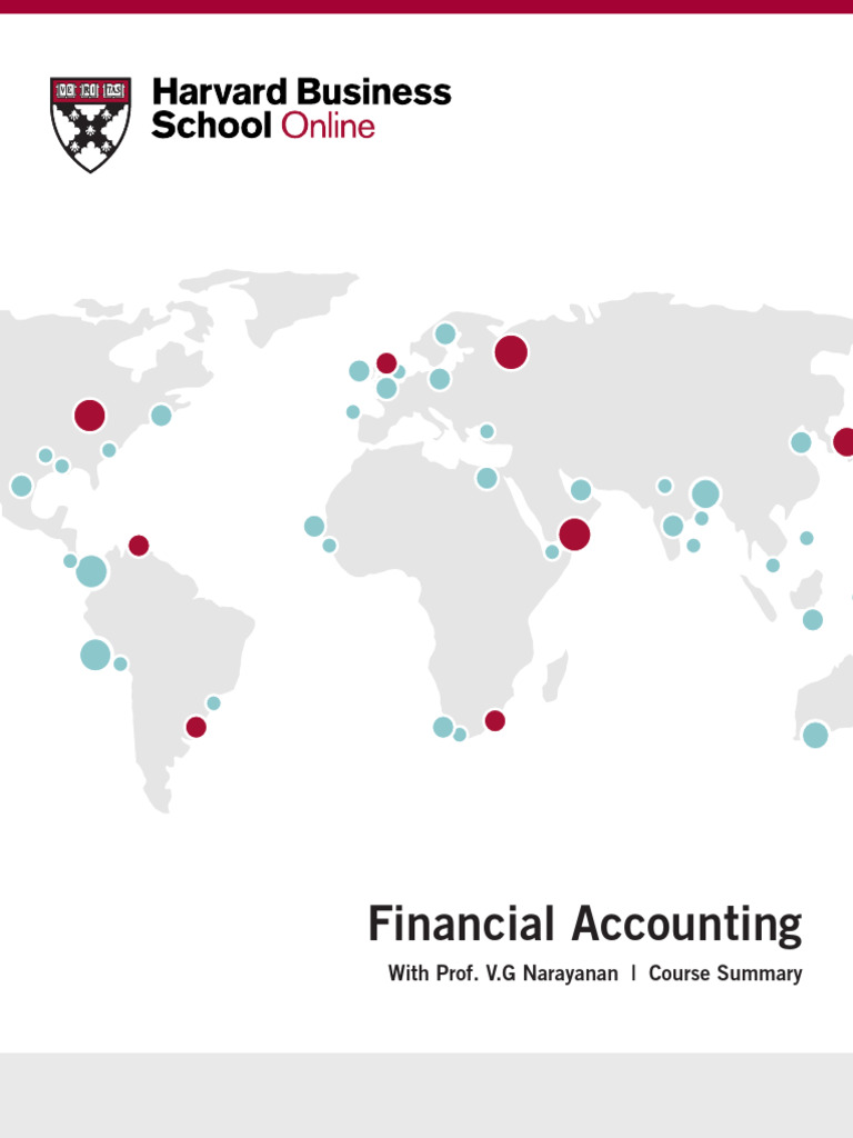 Financial Accounting Course Summary | PDF | Debits And Credits ...