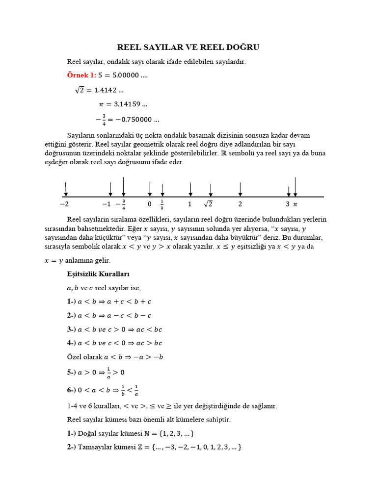 1 Hafta Ders Notlari 2 | PDF