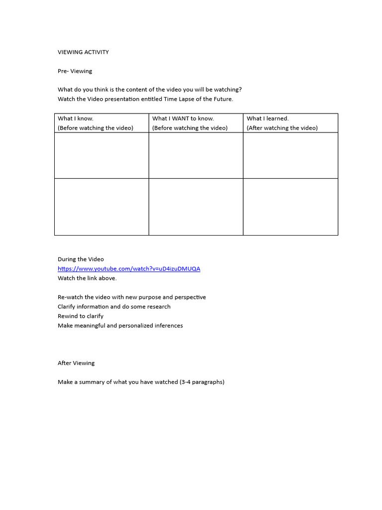 Viewing Activity 1 | PDF